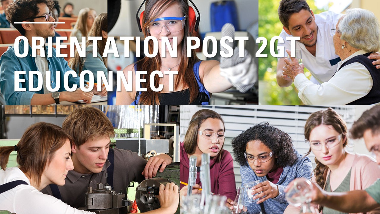 LUNDI 02/02 18:30 : VISIO ORIENTATION POST 2GT - Lycée Léonard de Vinci